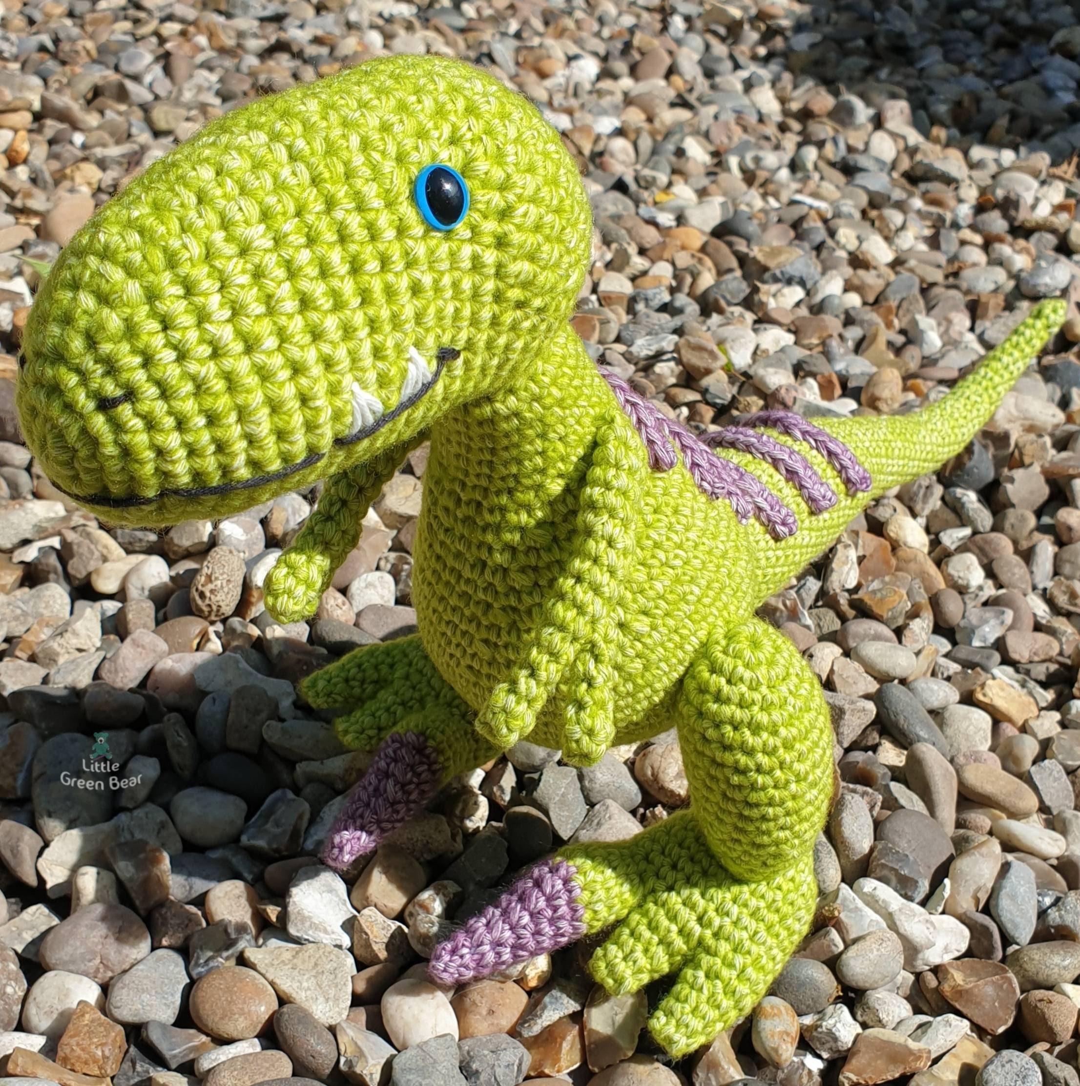 PDF Raptor Crochet Pattern Ronnie the Raptor Crochet Pattern - Etsy Ireland