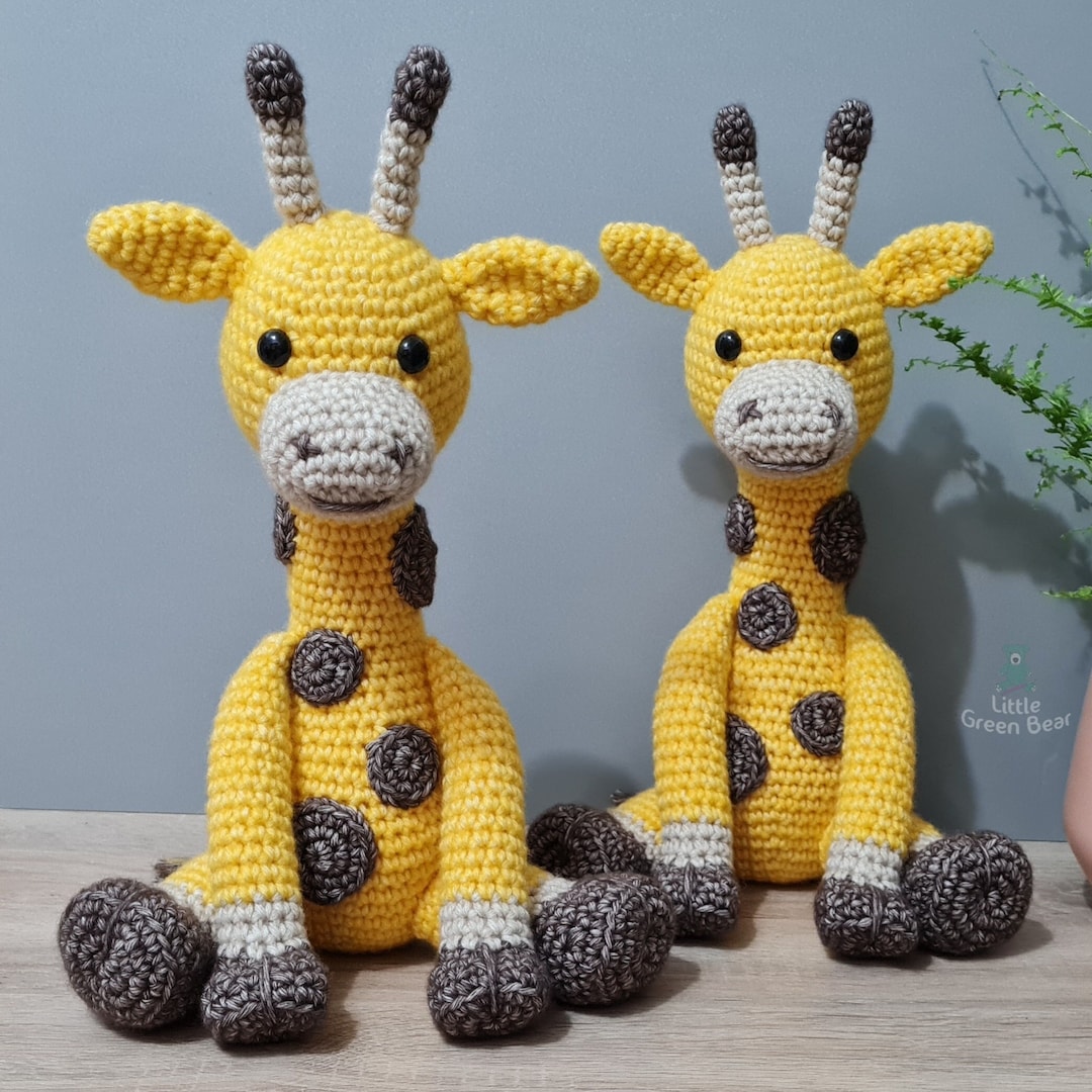 Giraffe Crochet Pattern - Geoff the Giraffe Pattern - PDF in US and UK ...