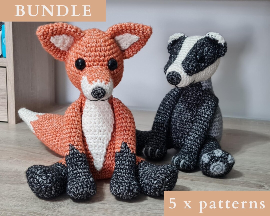 Crochet Pattern Bundle: Any 5 Patterns (PDF in US or UK Terms) - Etsy