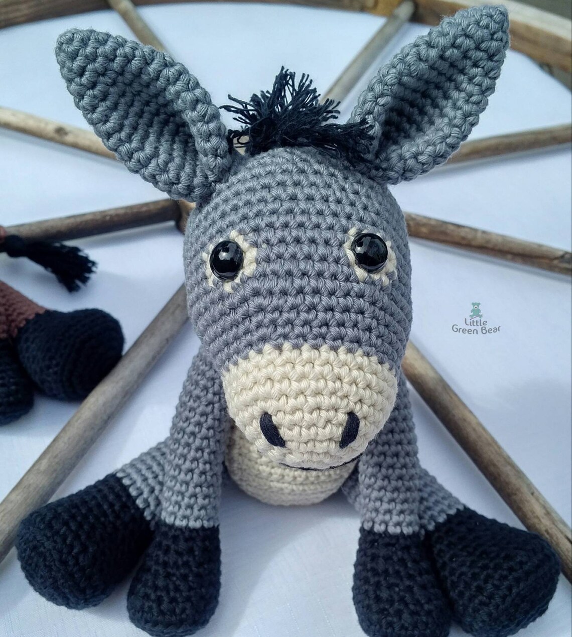 PDF Donkey Crochet Pattern Dennis the Donkey Crochet - Etsy Nederland