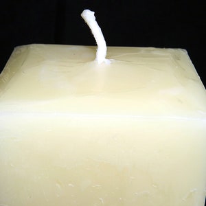Handmade Square Candles 100% Beeswax - Square Candle 25cm X 7,5cm ...