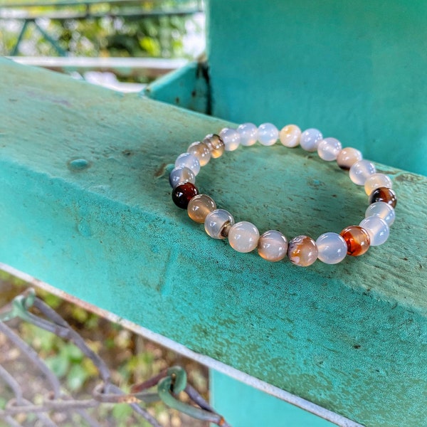 Agate Bracelet - Etsy