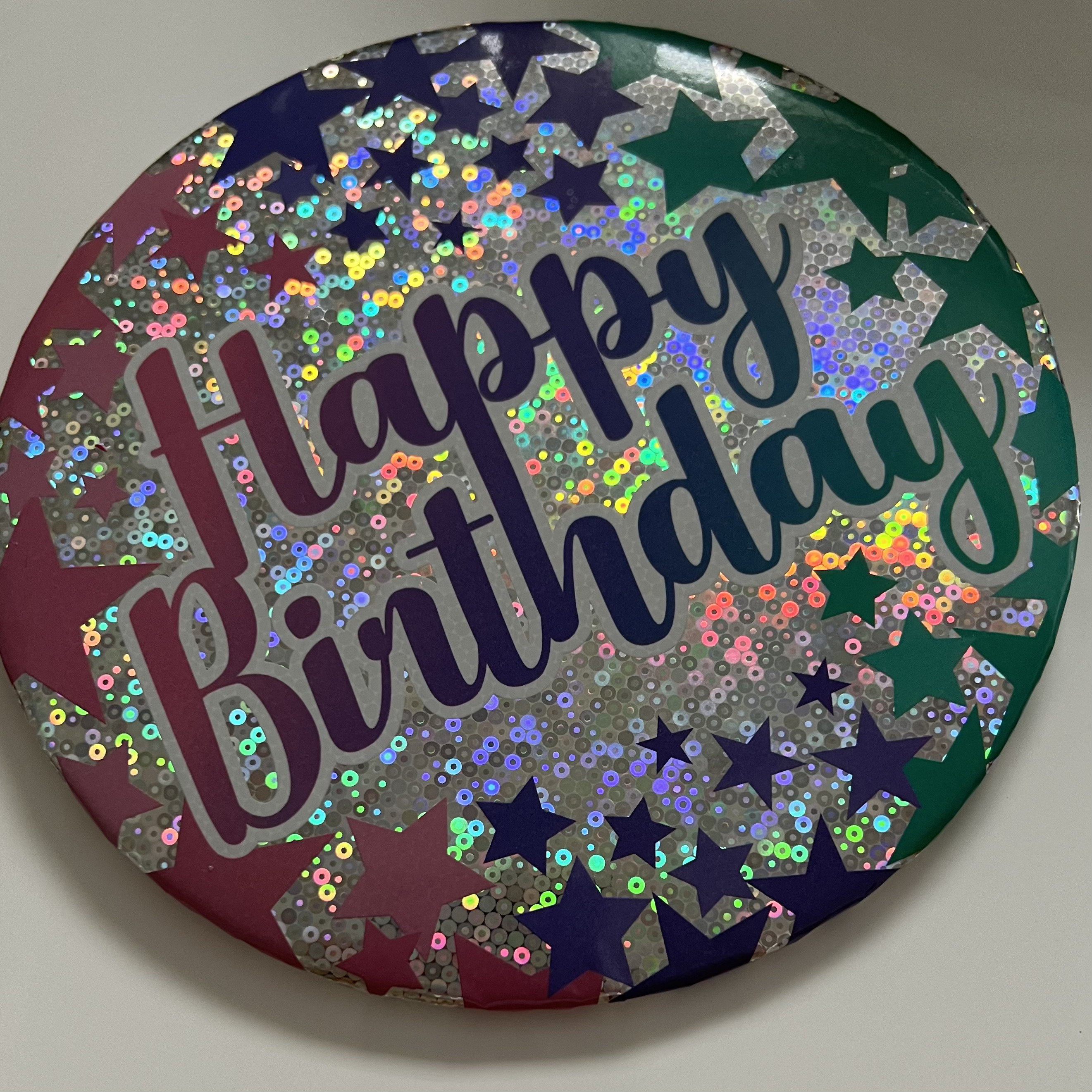 Personalised Giant Birthday Badge 6 Pin Badge, Pin Back - Etsy