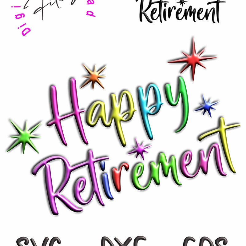 Retirement Svg - Etsy
