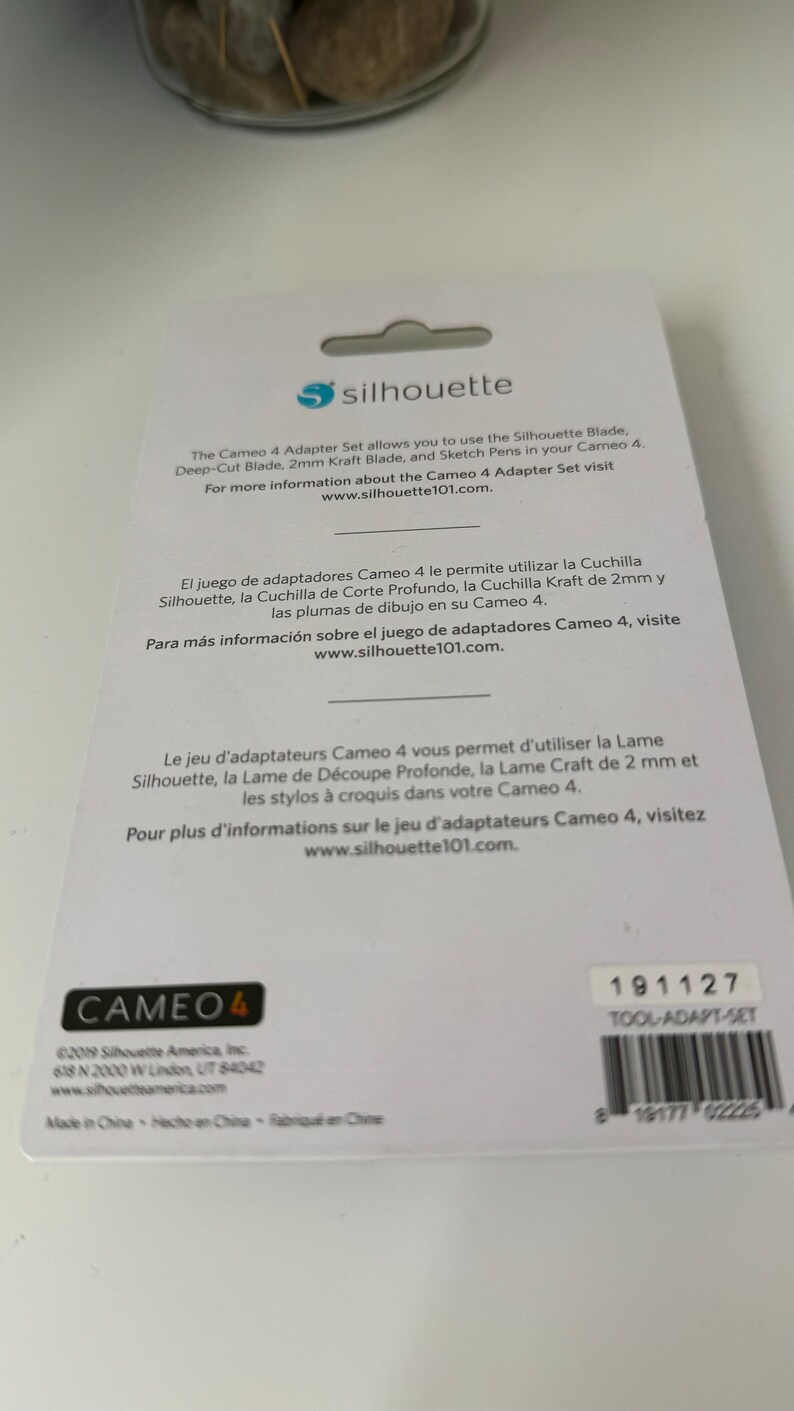 Silhouette Cameo 4 Autodetect Blade Adapter Set 4 Pack - Etsy UK