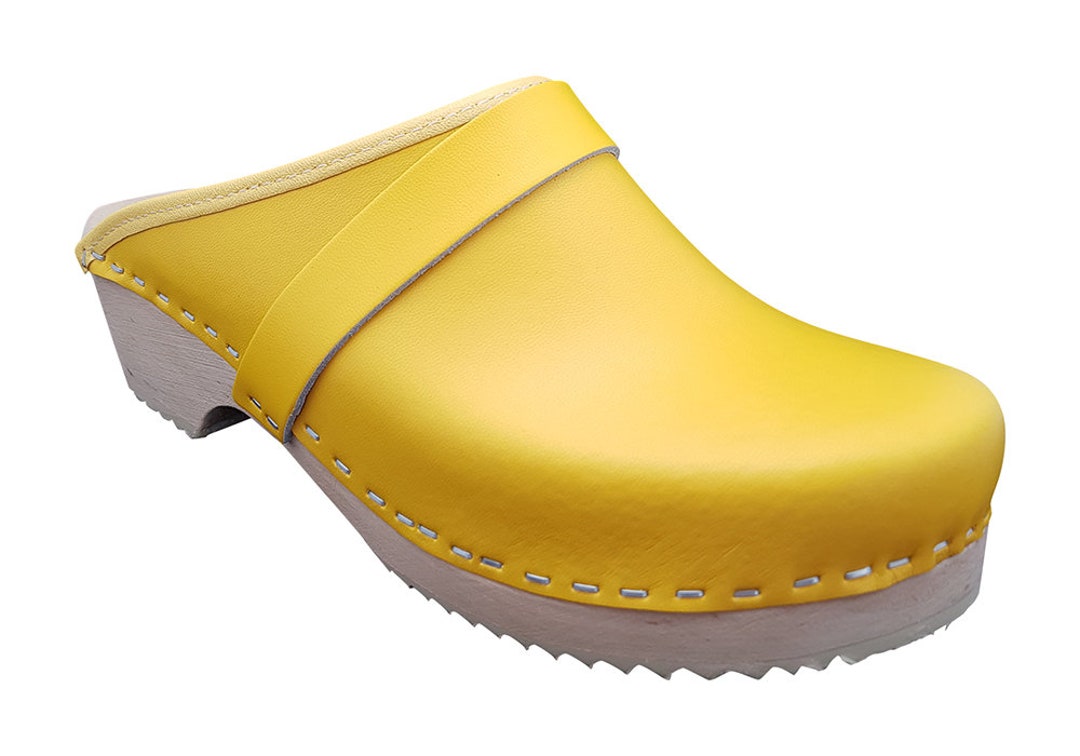 Standard Clogs, MB Clogs, Yellow Women's Clogs - Etsy