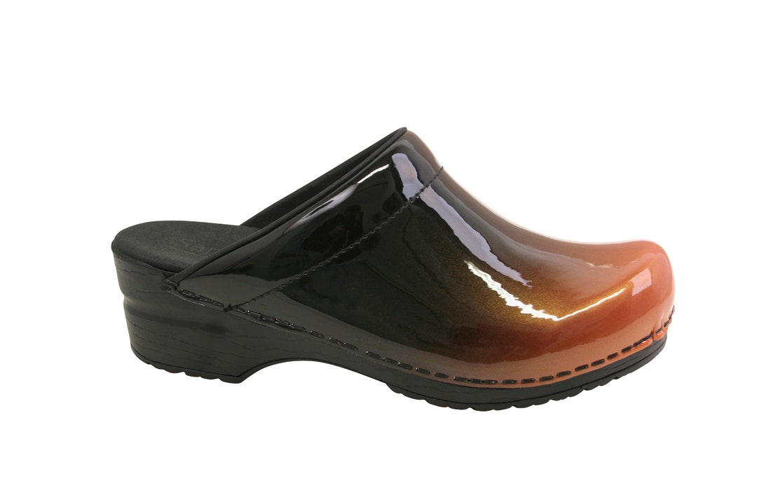 Original Swedish Clogs Patent Multicolored - Etsy