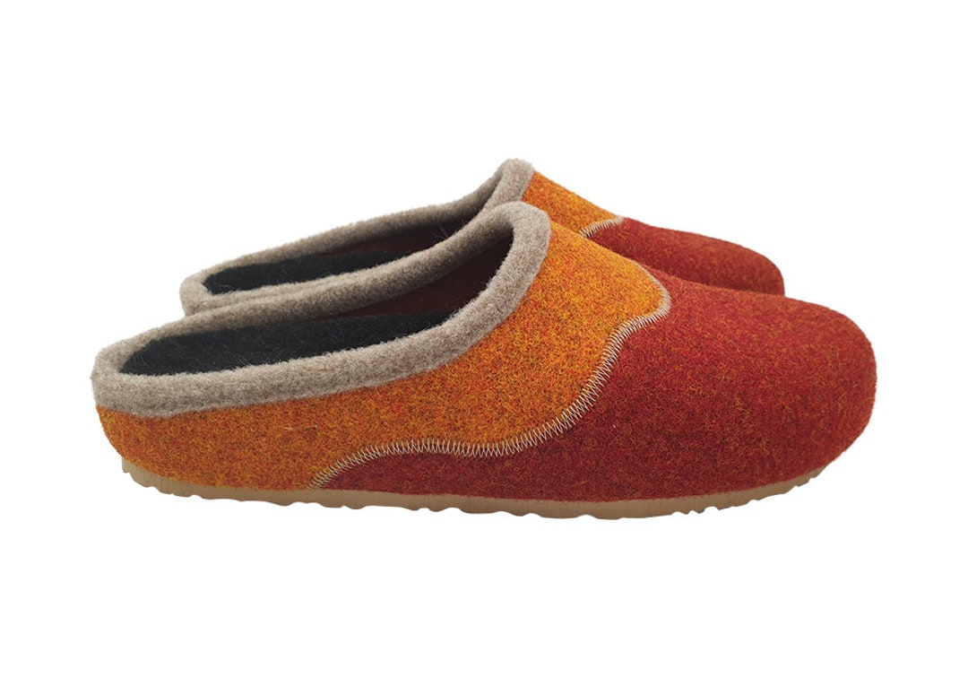 MB Clogs, Clogs Slippers in Rust/orange - Etsy