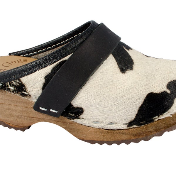 Cow Print Clogs - Etsy