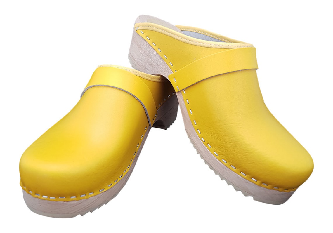 Standardclogs MB Clogs Damenclogs gelb - Etsy.de