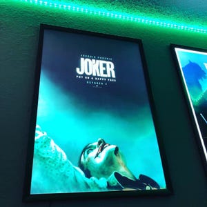 4-PACK Custom LED Light Box Poster Frames - Glowbox Frames for Movie ...