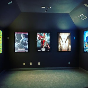 3-PACK Custom LED Light Box Poster Frames - Made in USA - Etsy
