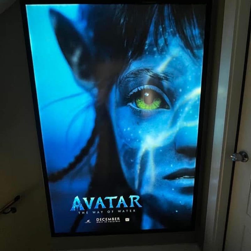 Blue Led Light Screen - Etsy