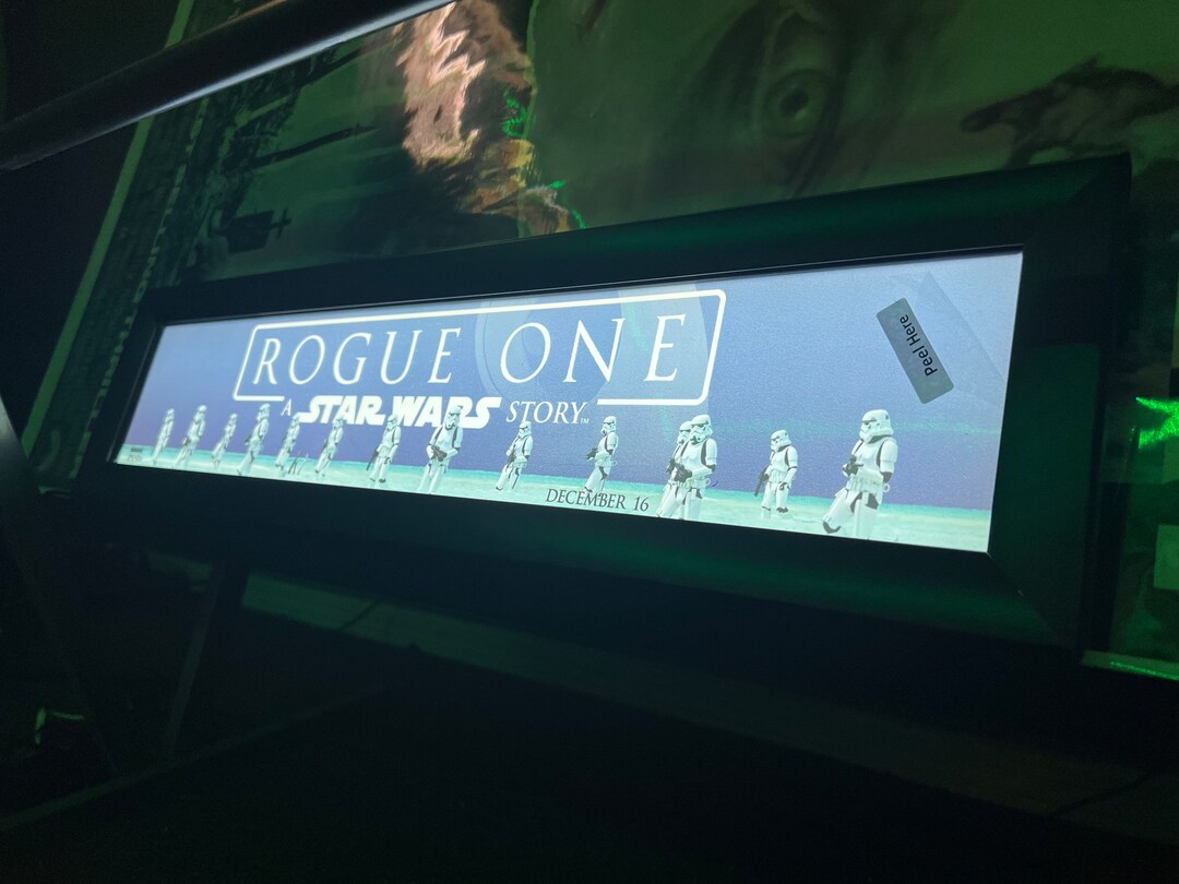 Mylar 5x25 Glowbox LED Light Box Poster Frame - Etsy