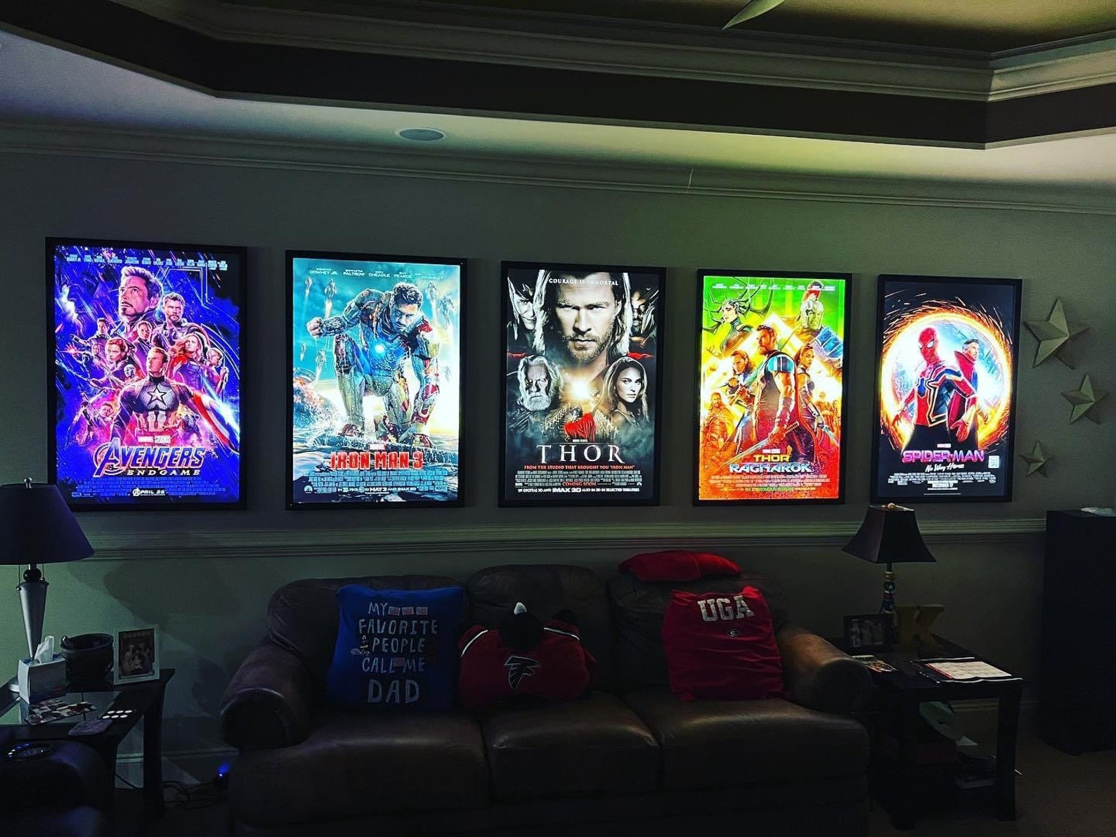 4-PACK Custom LED Light Box Poster Frames Glowbox LLC - Etsy