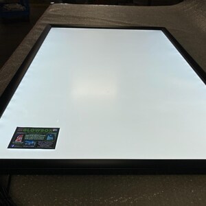 Glowbox LED world Famous Light Box Poster Frame - Etsy