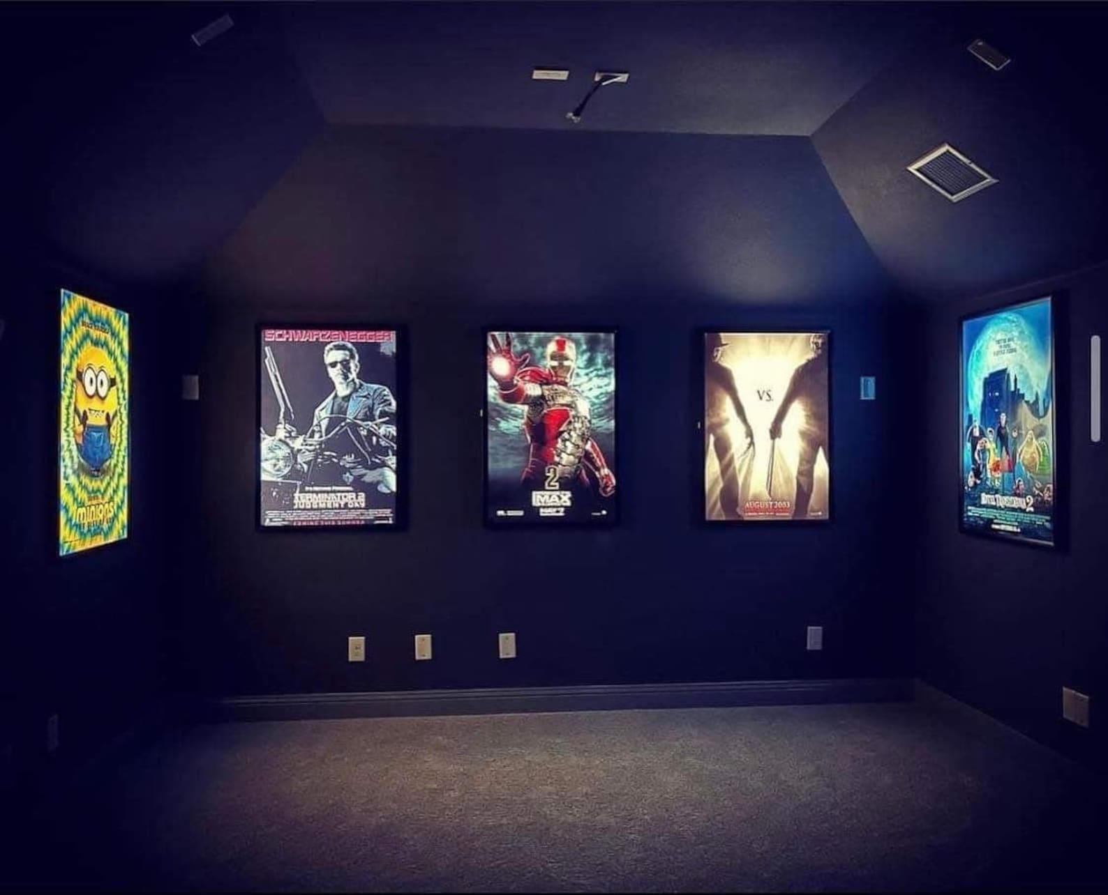 4-PACK Custom LED Light Box Poster Frames Glowbox LLC - Etsy