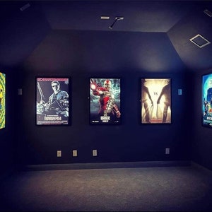 4-pack Custom LED Light Box Poster Frames - Made in the USA - Etsy