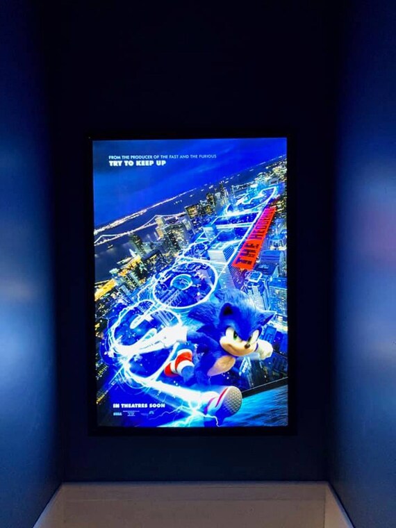 2-PACK Custom LED Light Box Poster Frames Glowbox LLC - Etsy