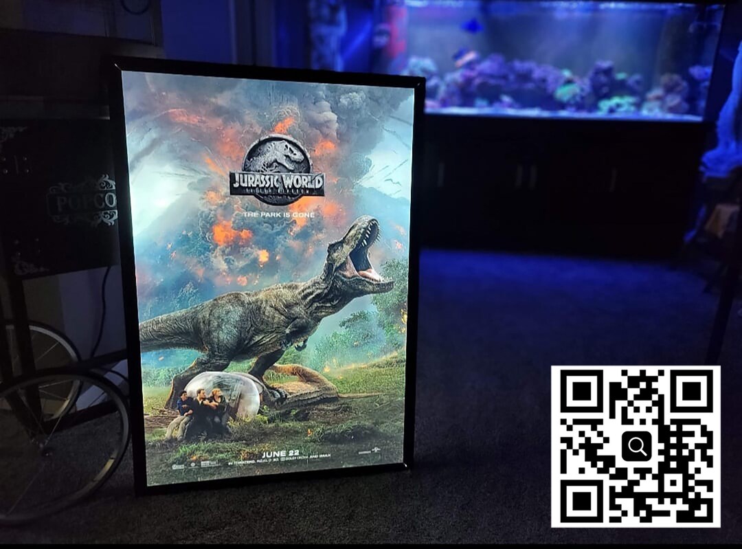 2-PACK 24x36 Glowbox world Famous LED Poster Frames Made in the USA - Etsy