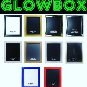 Glowbox LED world Famous Light Box Poster Frame - Etsy
