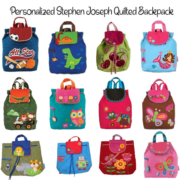 Stephen Joseph Backpack - Etsy