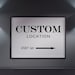 Custom Location Print Custom Print Custom Art | Etsy