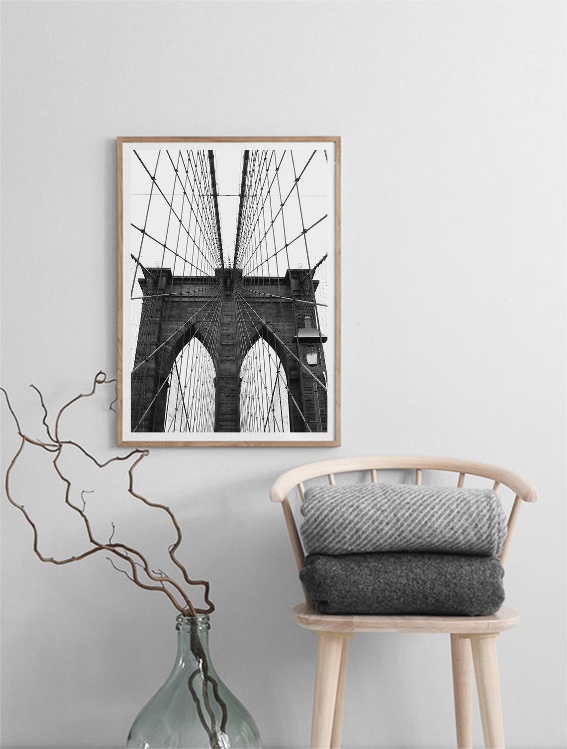 BROOKLYN BRIDGE Print New York Poster New York Photography - Etsy