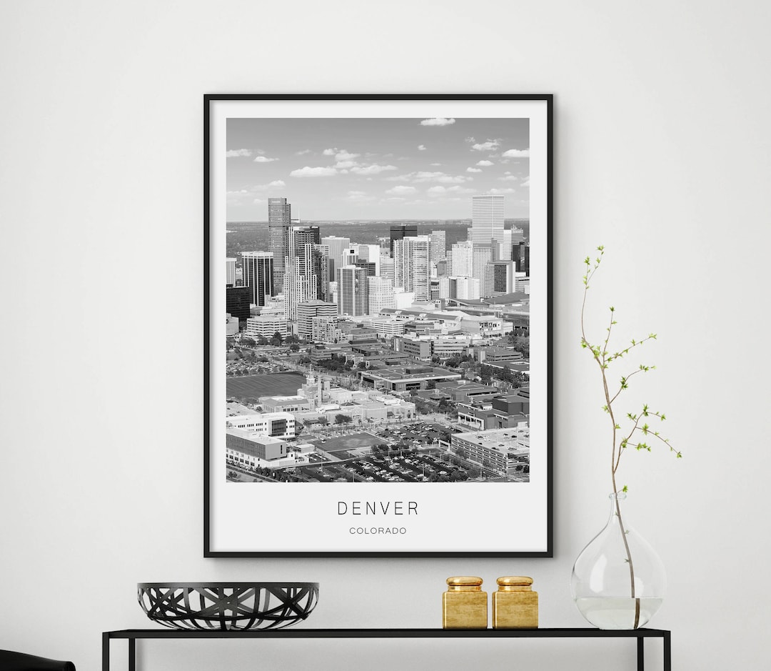 Denver City, Denver Poster, Denver Photography, Denver Print, Denver ...
