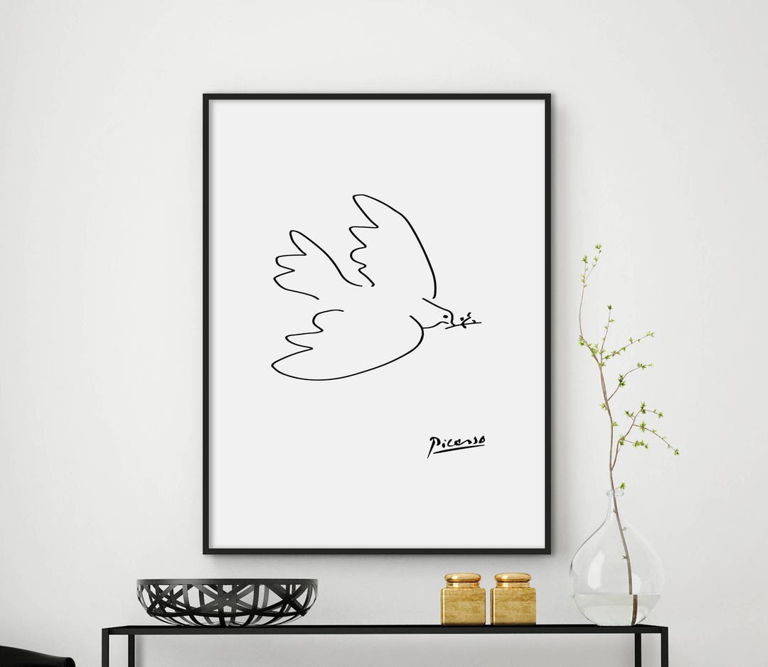 One Line Art, One Line Drawing, One Line Print, Minimalist Line Art ...