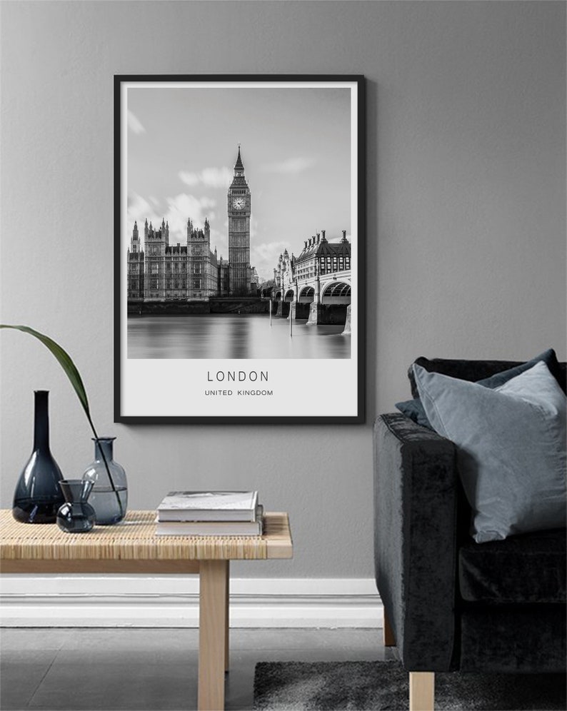 London Print London Poster London Wall Art London Decor - Etsy