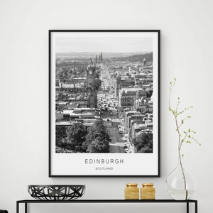 Edinburgh Print, Edinburgh Art, Edinburgh Scotland, Edinburgh Poster ...