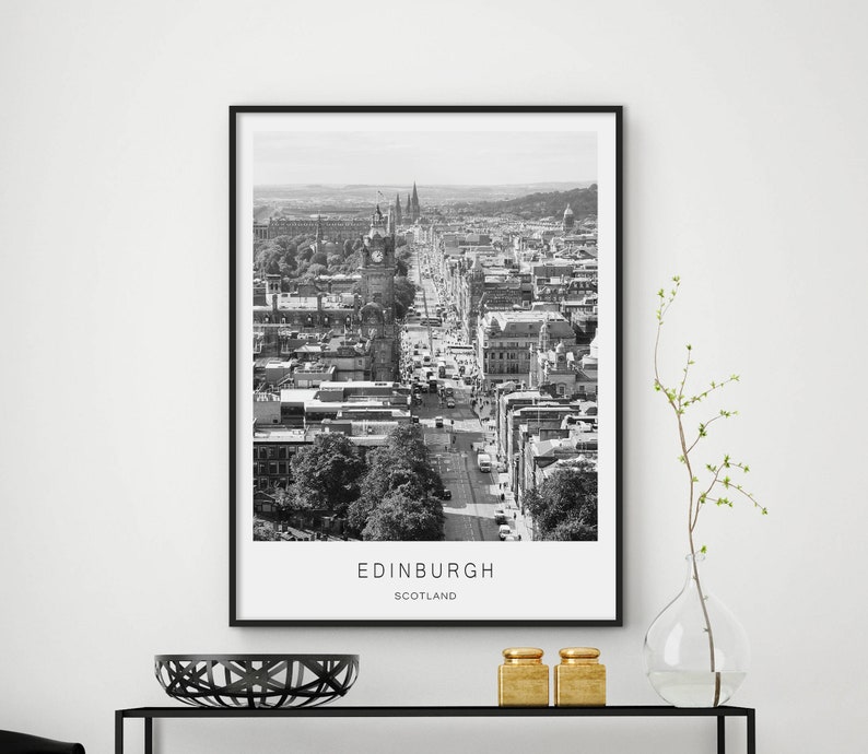 Edinburgh Print Edinburgh Art Edinburgh Scotland Edinburgh | Etsy