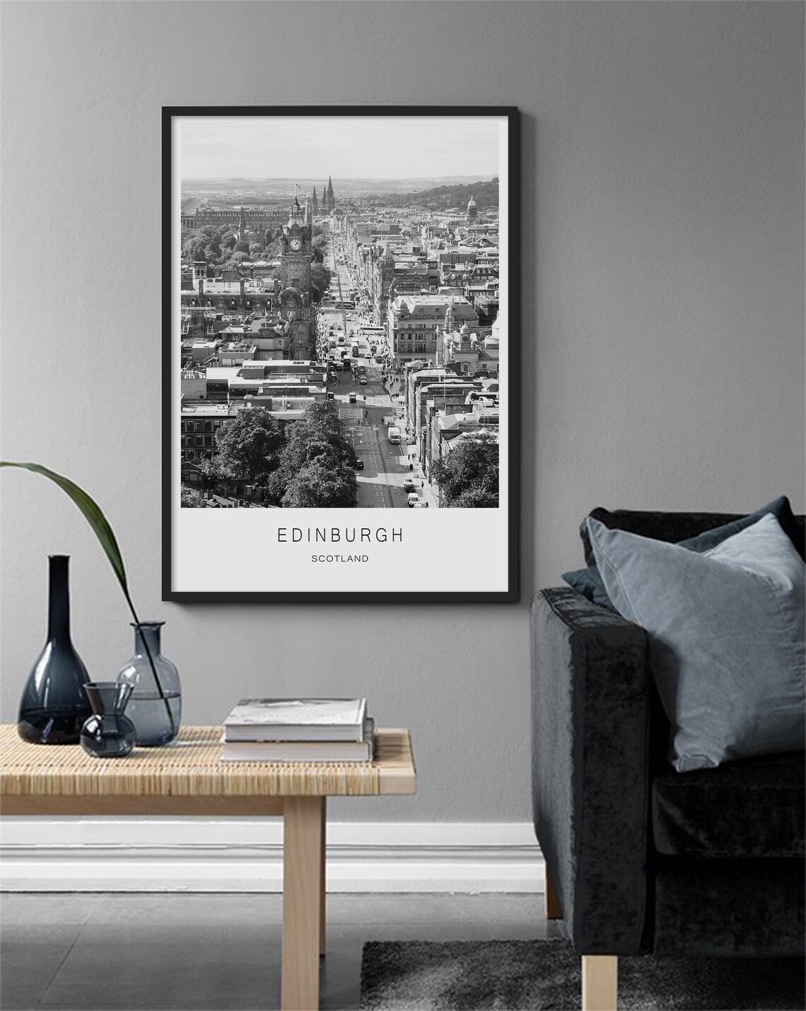 Edinburgh Print Edinburgh Art Edinburgh Scotland Edinburgh | Etsy
