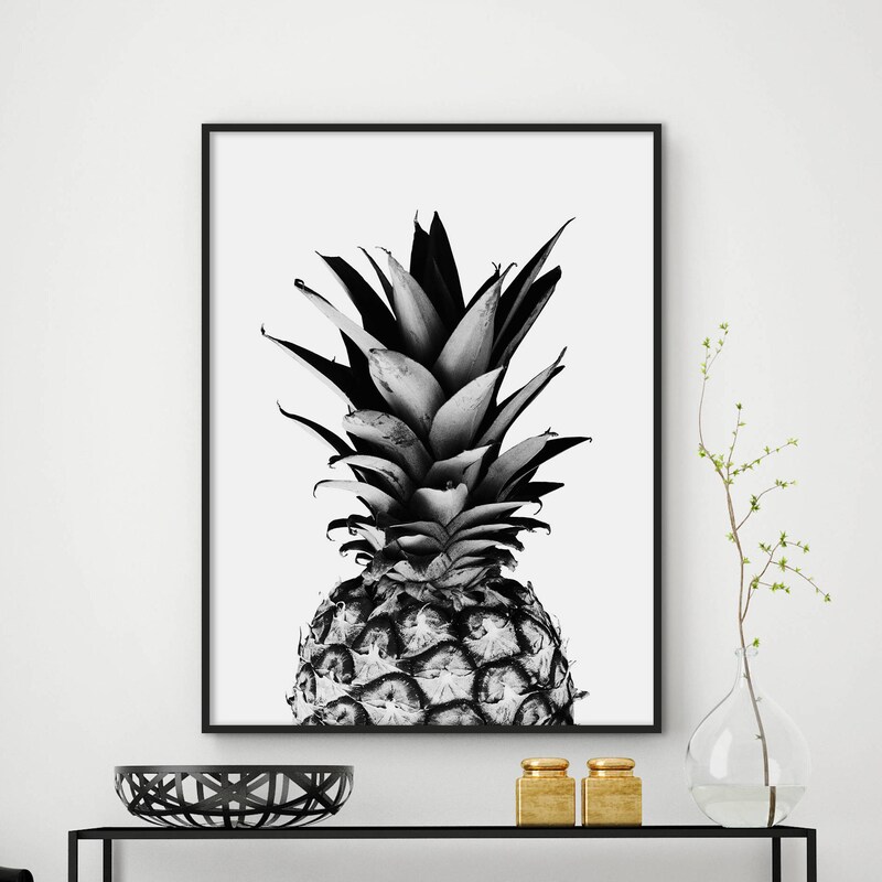 Pineapple Poster - Etsy