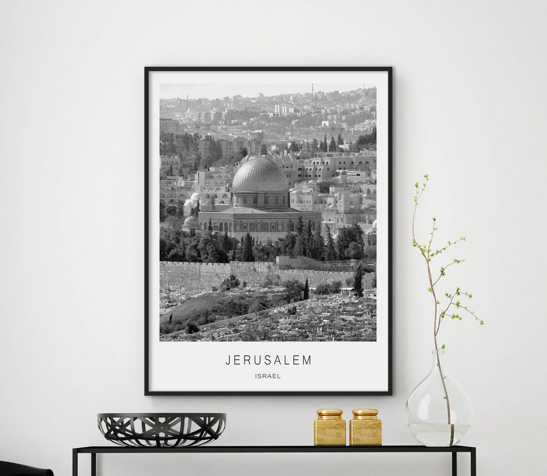 Jerusalem Print, Jerusalem Poster, Jerusalem Art, Jerusalem Photography ...