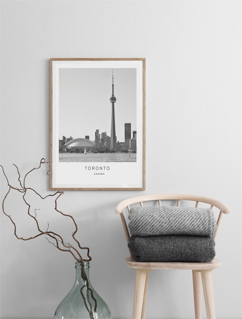 Toronto Travel Poster Toronto Print Toronto Poster Toronto - Etsy