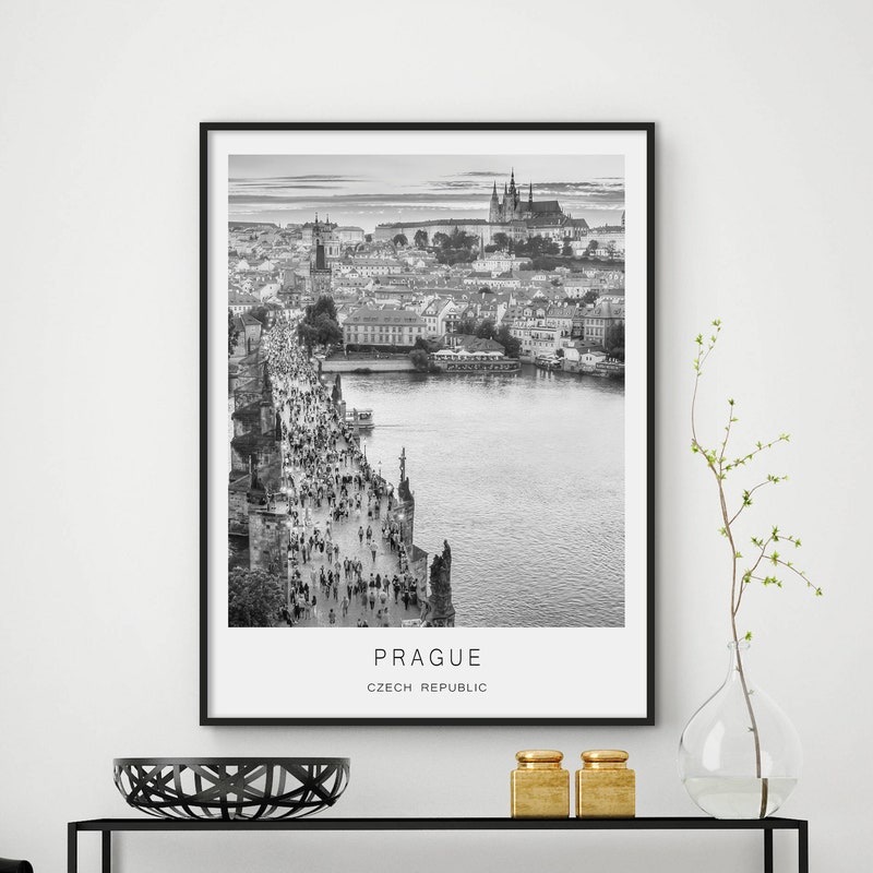 Prague Poster - Etsy
