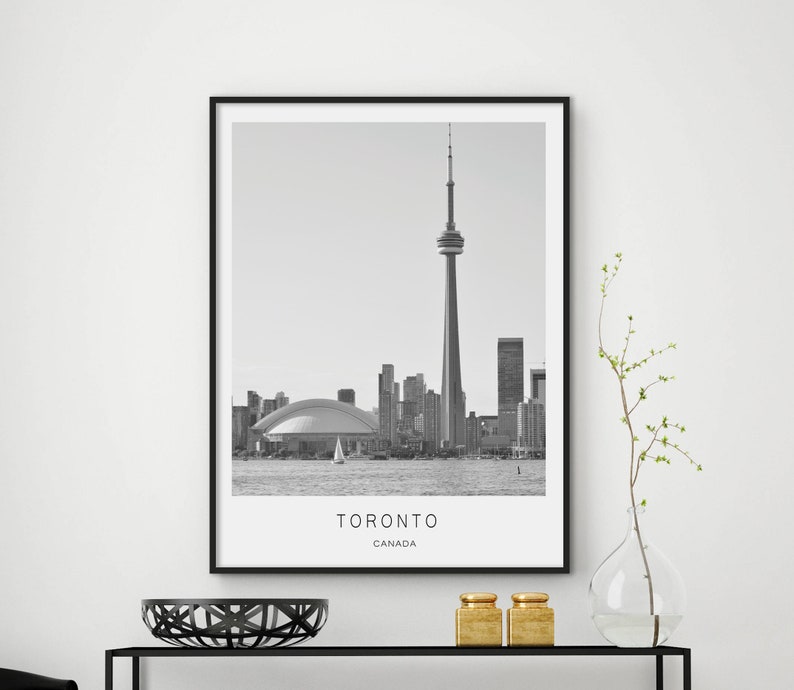 Toronto Travel Poster Toronto Print Toronto Poster Toronto | Etsy