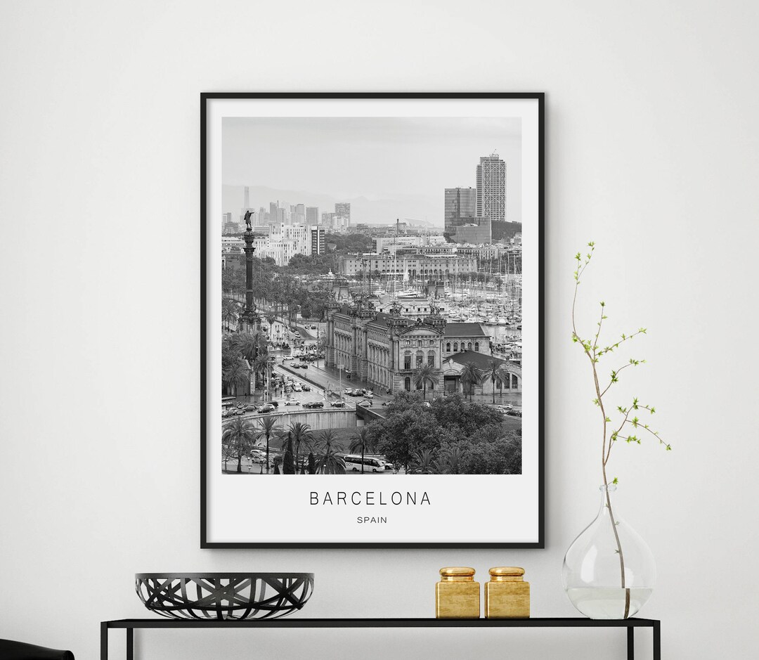 Barcelona Poster, Barcelona Print, Barcelona Wall Art, Barcelona ...