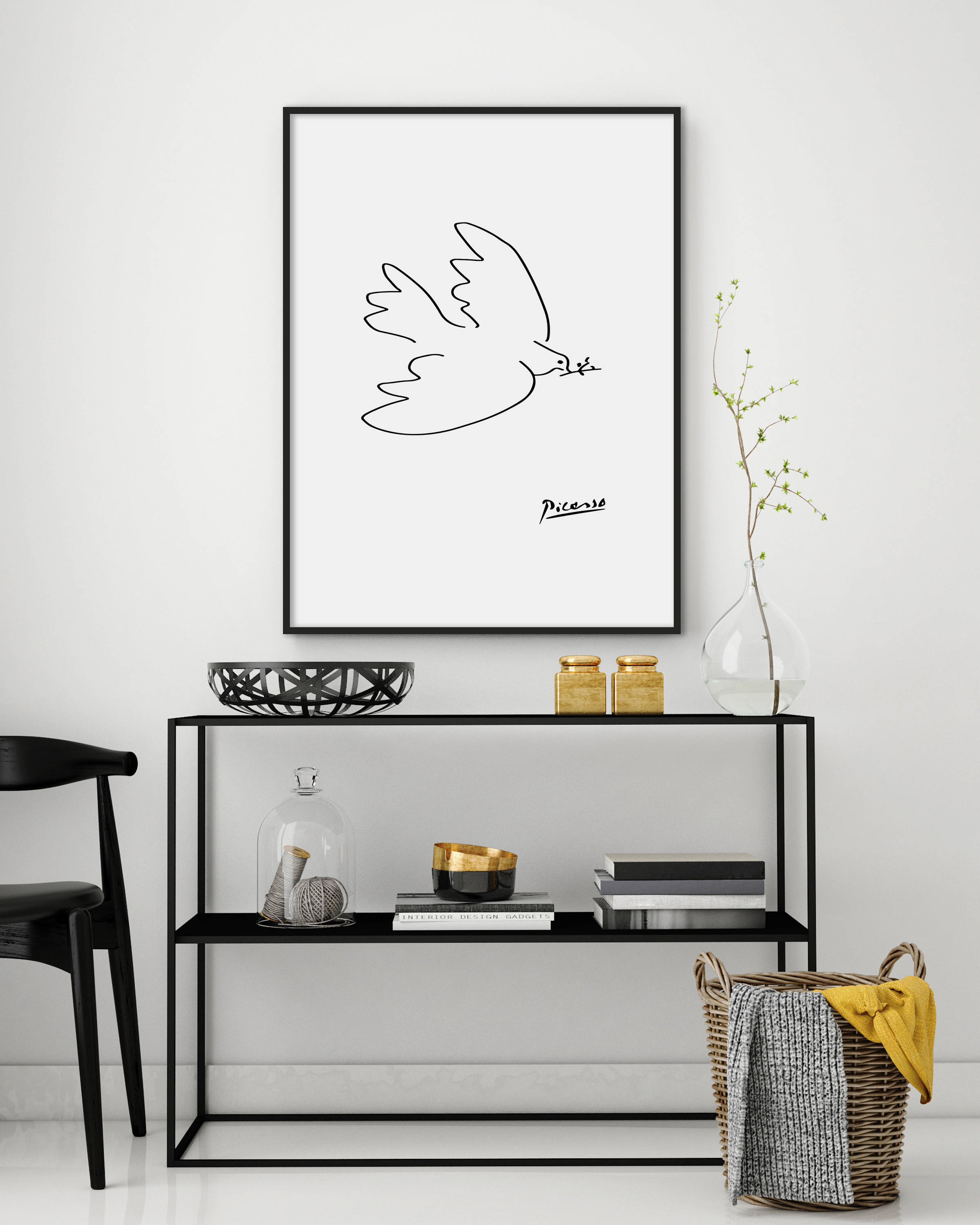 Eine Linie Kunst eine Linie Zeichnung eine Linie Druck | Etsy