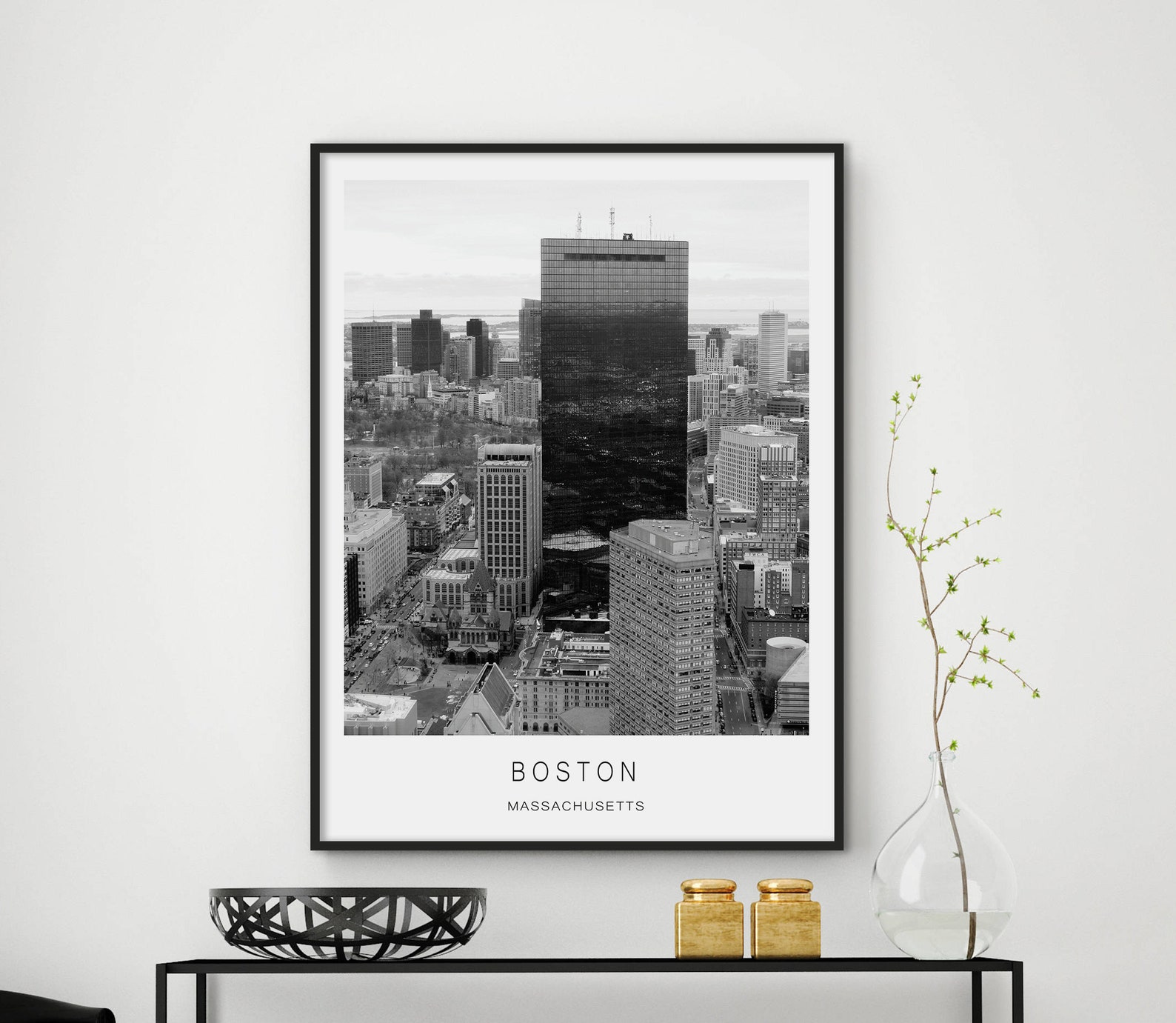 Boston Print Boston Art Boston Decor Boston Massachusetts - Etsy