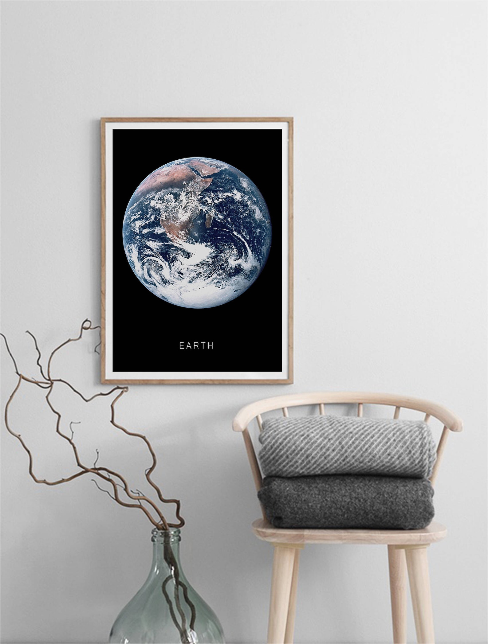 Earth Print Earth Poster Earth Photo Minimalist Decor - Etsy