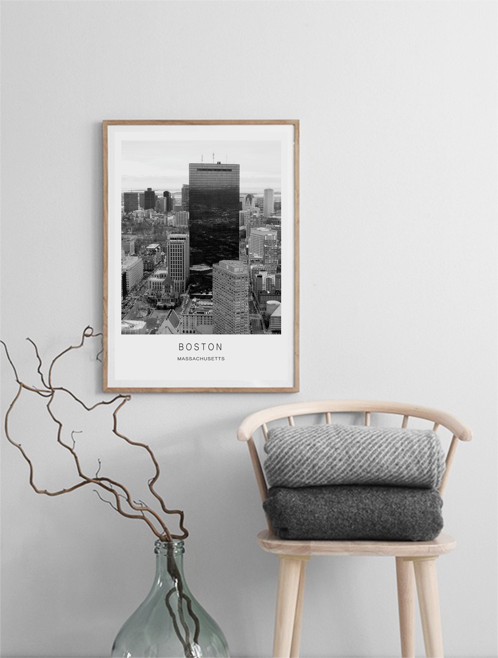 Boston Print Boston Art Boston Decor Boston Massachusetts - Etsy