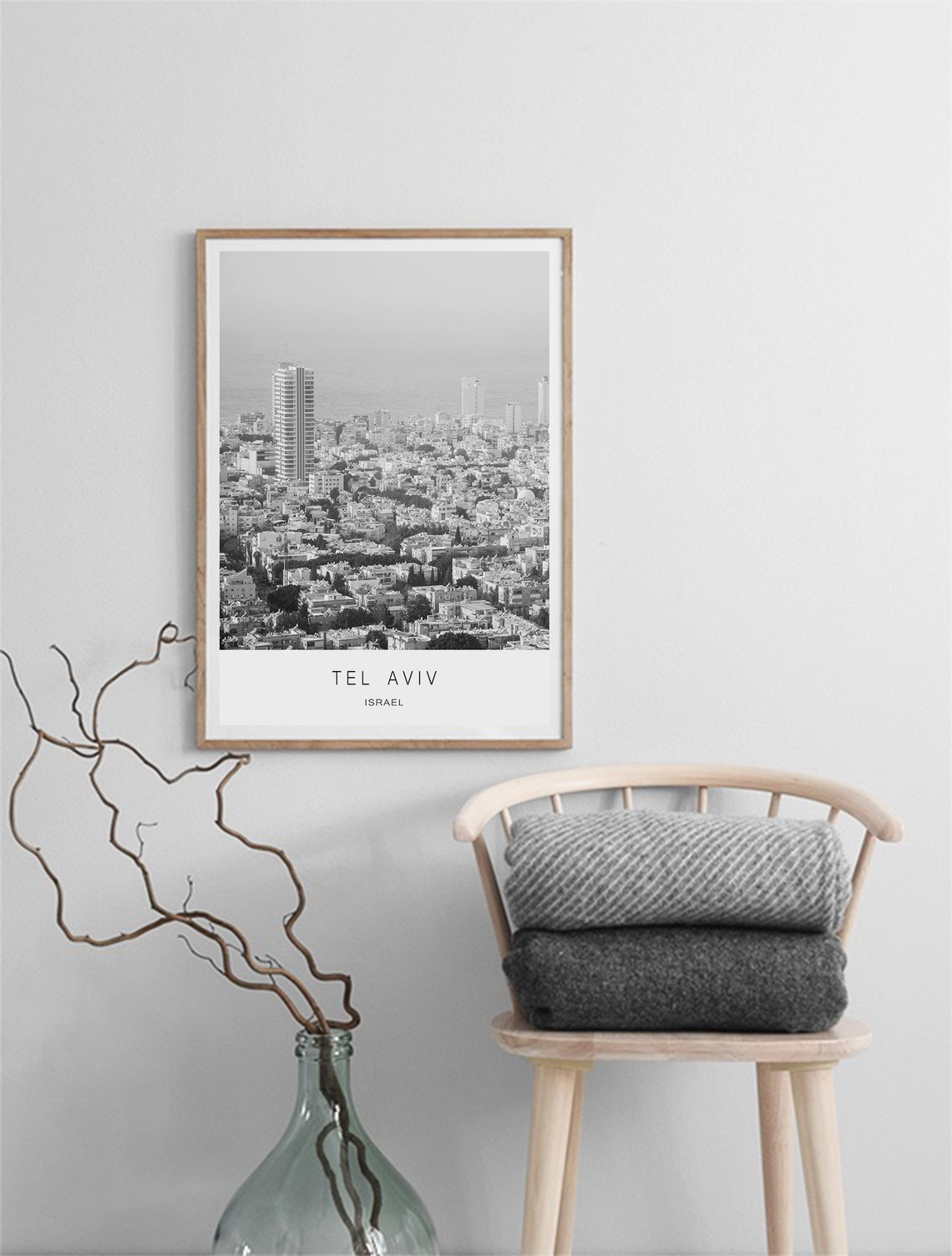 Tel Aviv Poster Tel Aviv Travel Decor Tel Aviv Print Tel | Etsy
