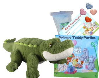 Crocodile Teddy - Etsy