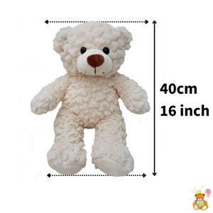 Build Make a Teddy Bear Kit Brown Classic Teddy Bear 16 Inch/40cm No Sew - Etsy
