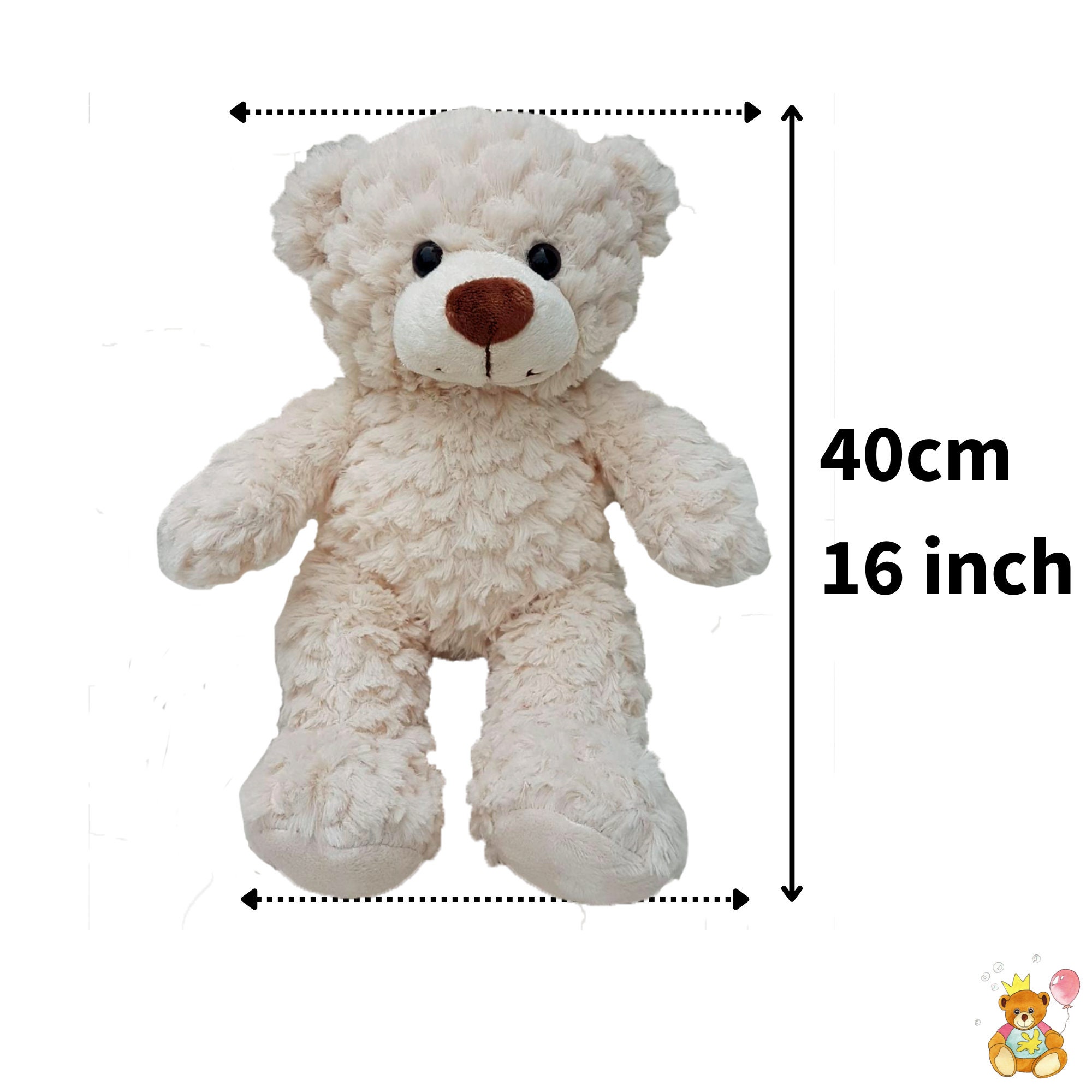 Build Make a Teddy Bear Kit Brown Classic Teddy Bear 16 Inch/40cm No ...