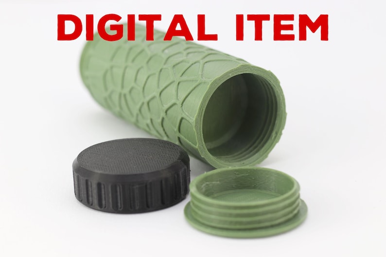 3D Printable Container With Hidden Secret Storage Stash | Digital File ...