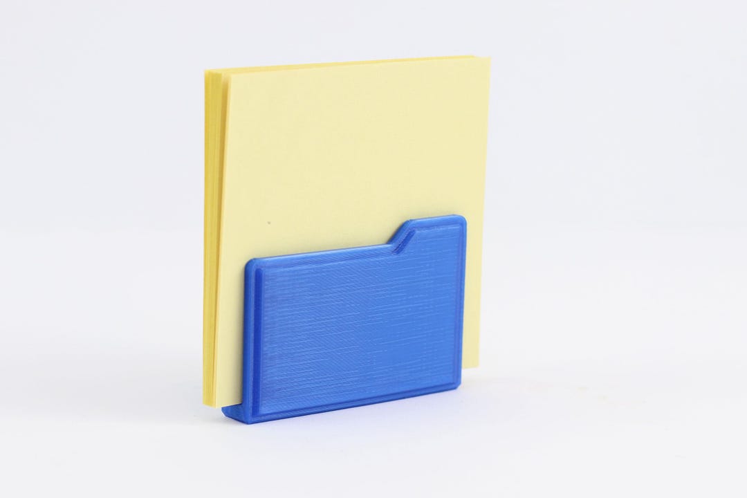 3d Printable Note Holder - Paper Holder STL - Memo Block Holder - Etsy